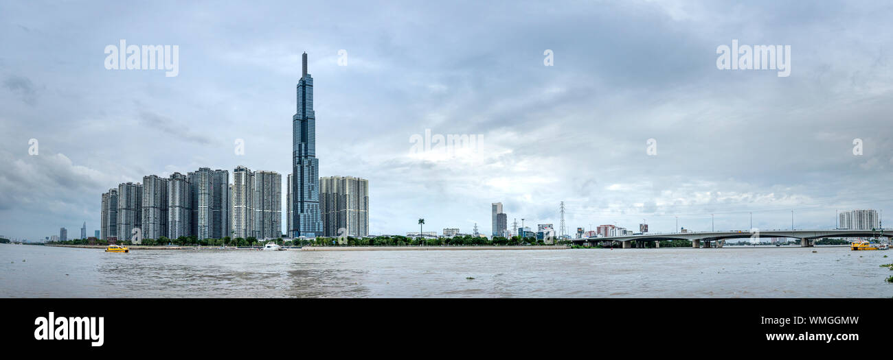 Ho Chi Minh City, Vietnam - 2 Septembre 2019: View Panoramic from ...