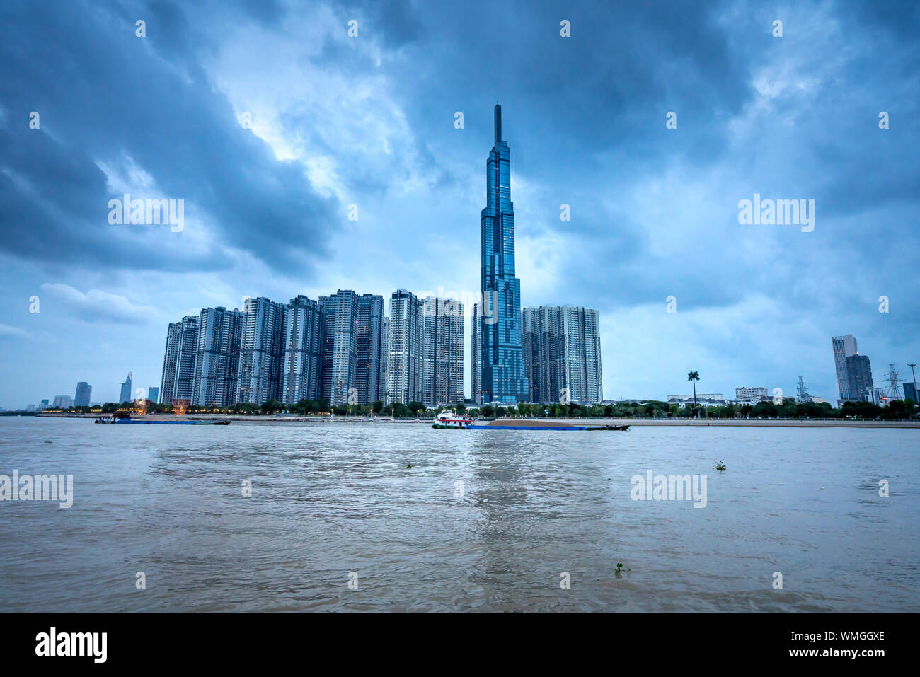 Ho Chi Minh City, Vietnam - 2 Septembre 2019: View Panoramic from ...