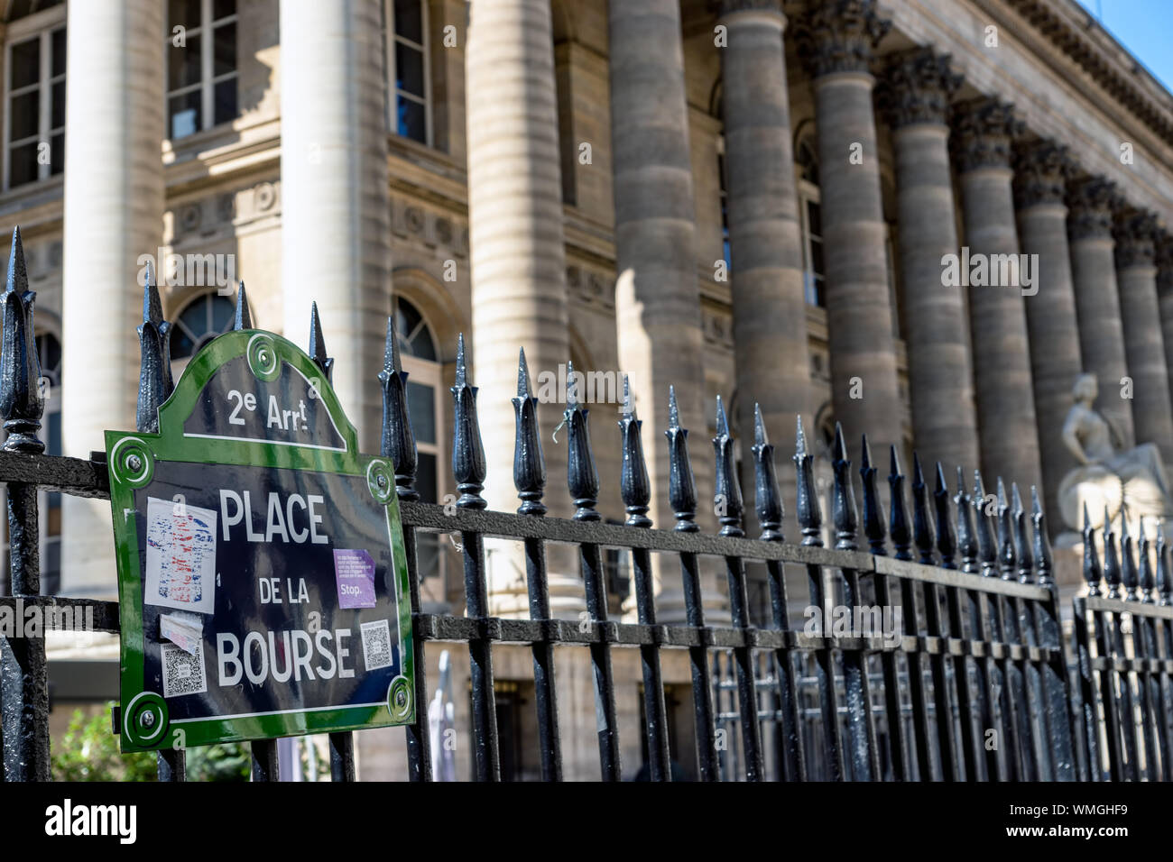 Paris Bourse stock exchange - France Stock Photo - Alamy