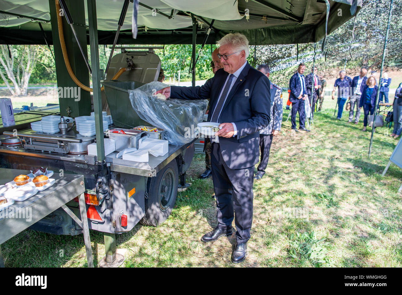 Cammin, Germany. 27th Aug, 2019. Federal President Frank-Walter ...