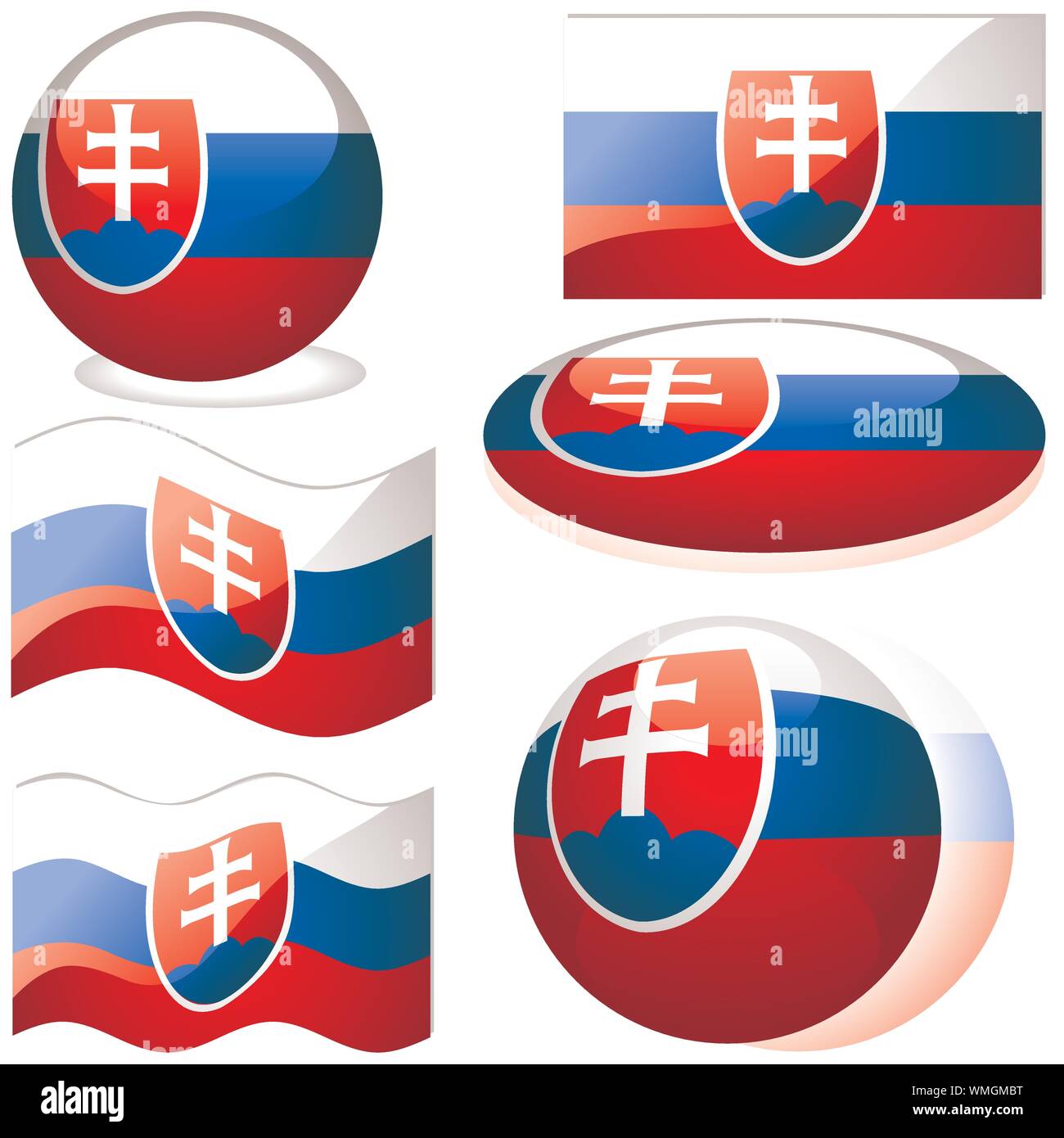 Slovakia badge hi-res stock photography and images - Alamy