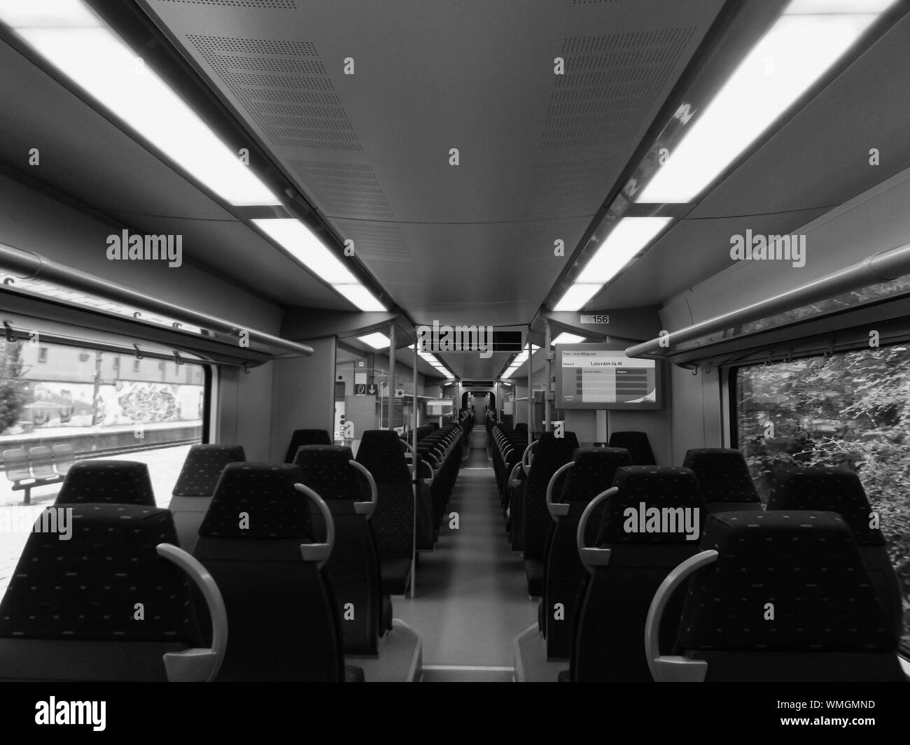 Interior of train belgium hi-res stock photography and images - Alamy