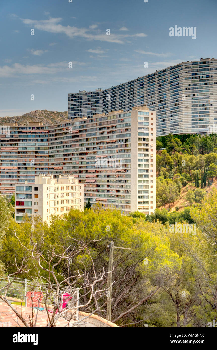 Marseille cityscape hi-res stock photography and images - Alamy