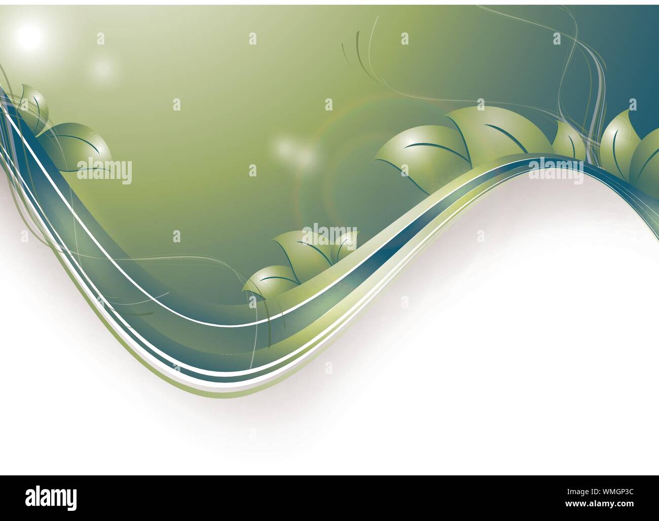 floral environmental vector frame Stock Vector Image & Art - Alamy