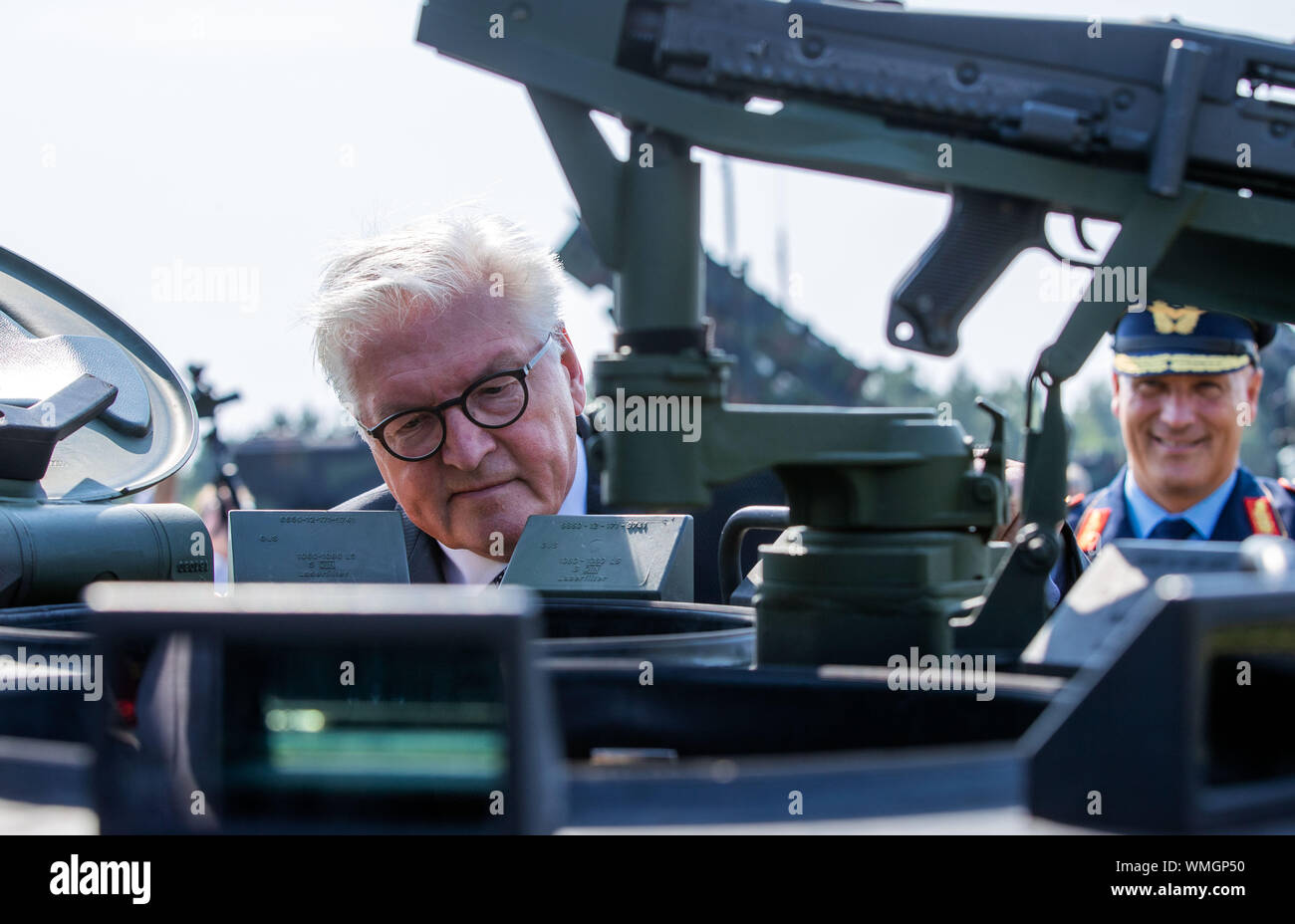 Cammin, Germany. 27th Aug, 2019. Federal President Frank-Walter ...