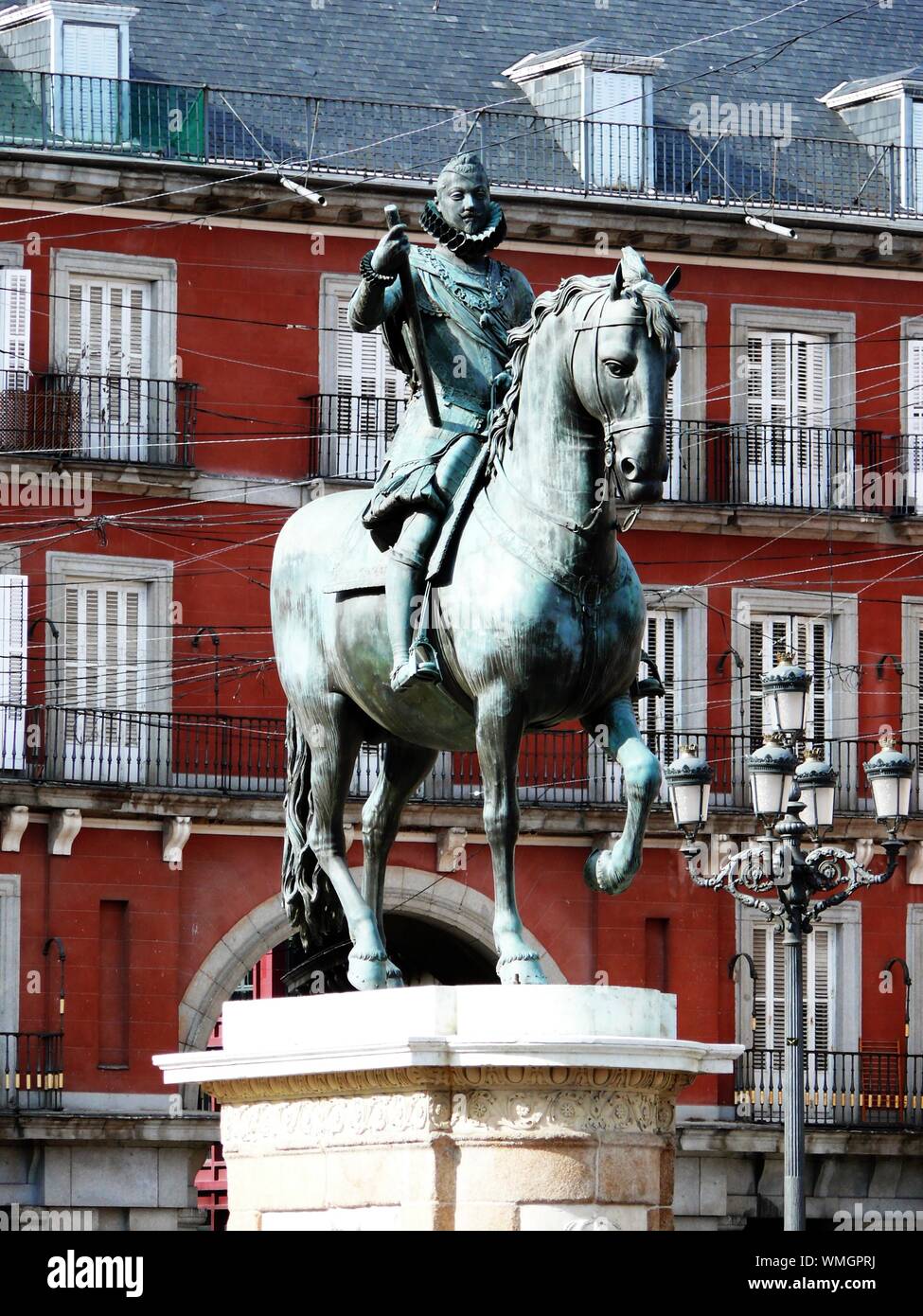 Bronze Statue Of King Philip Iii High Resolution Stock Photography and ...