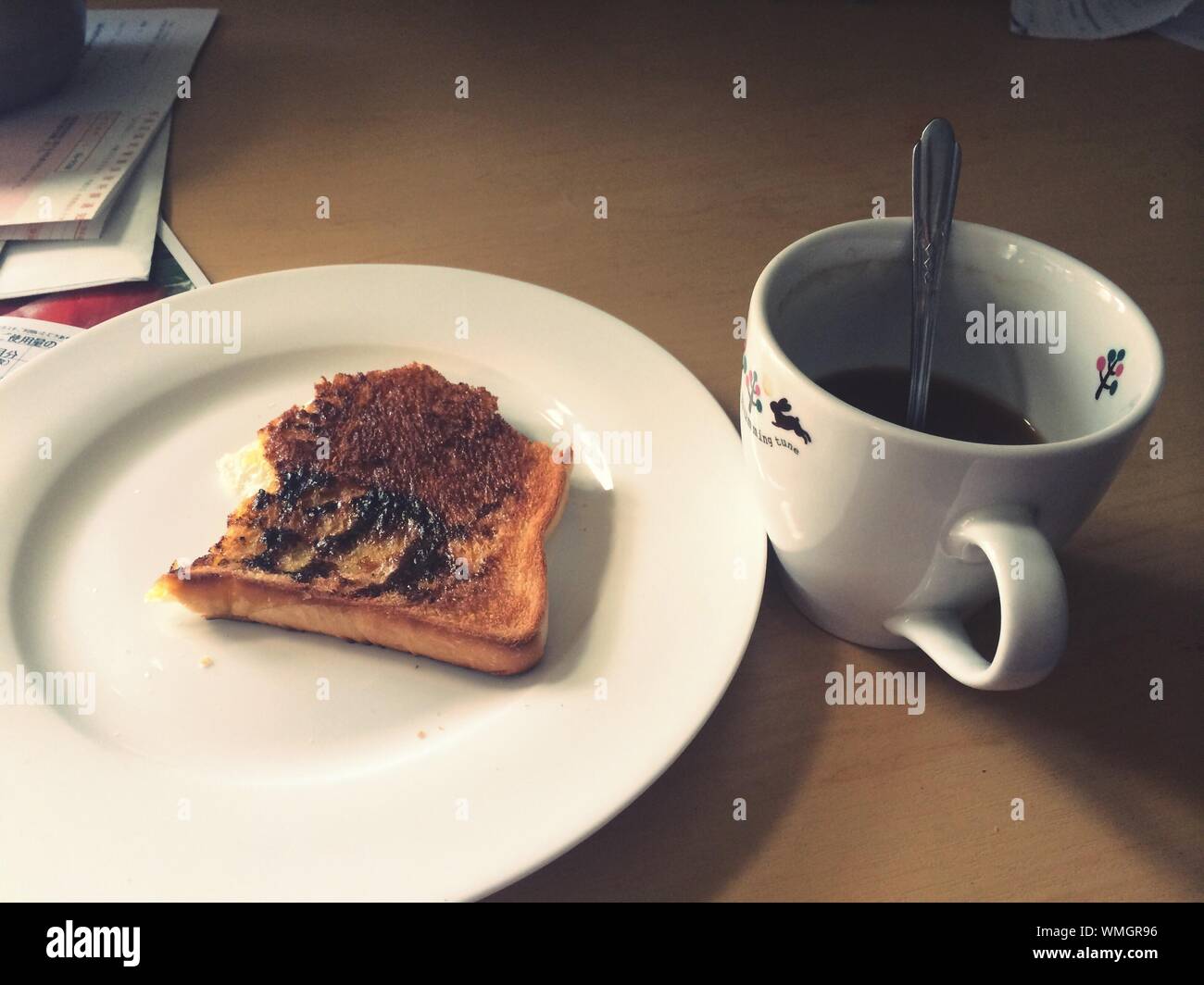 Cup and bread hi-res stock photography and images - Alamy