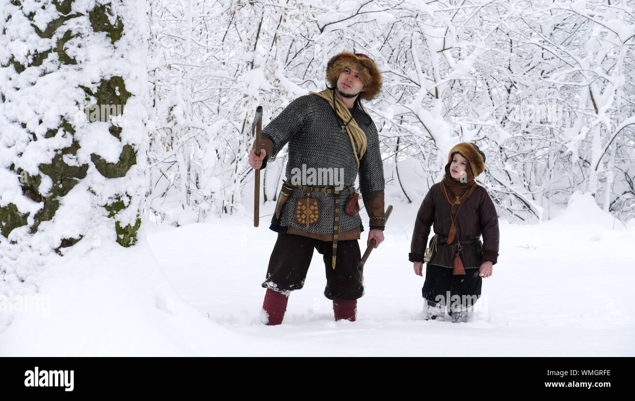 Viking father hi-res stock photography and images - Alamy