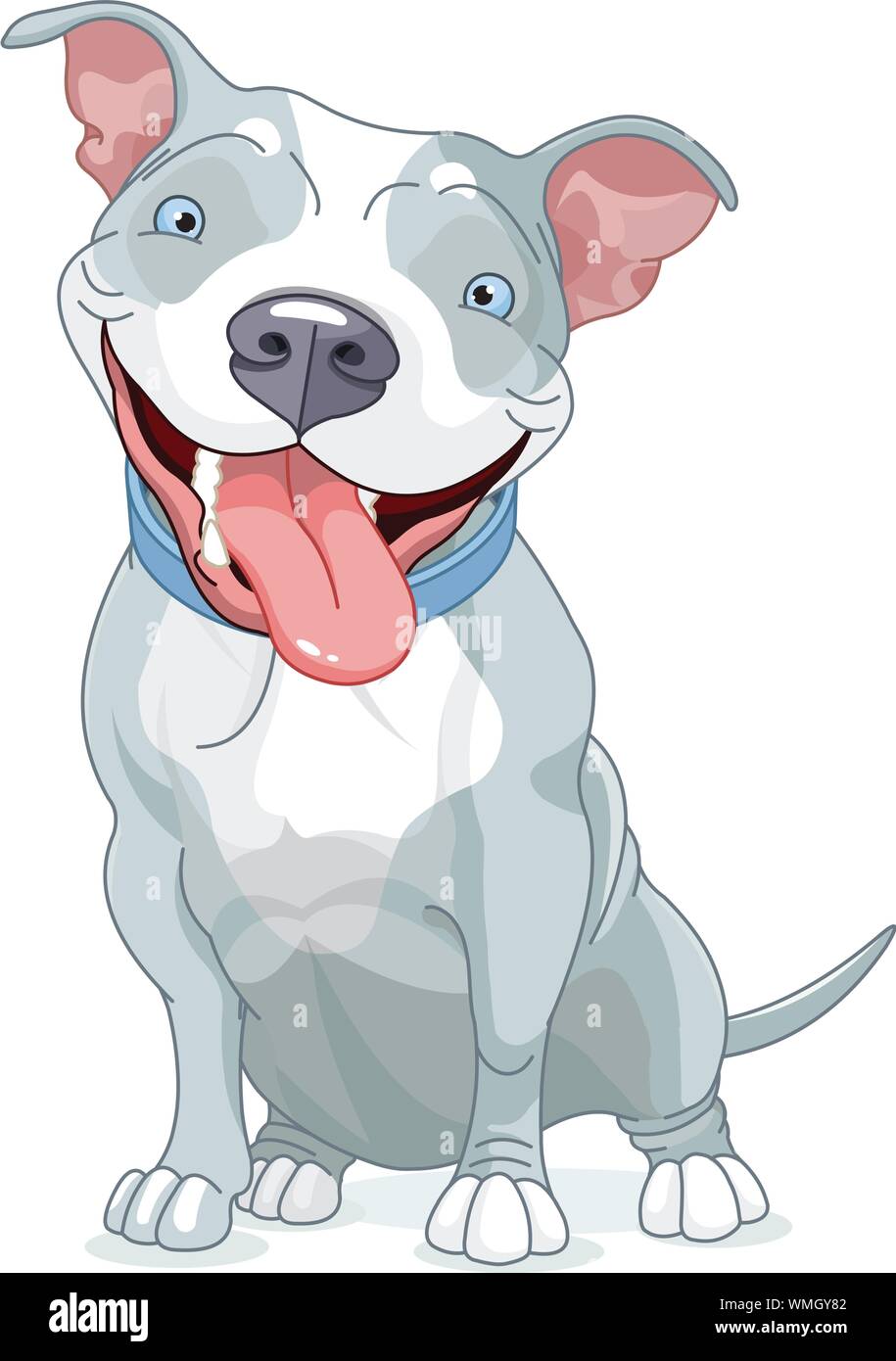 Pit Bull Dog Stock Vector Image & Art - Alamy