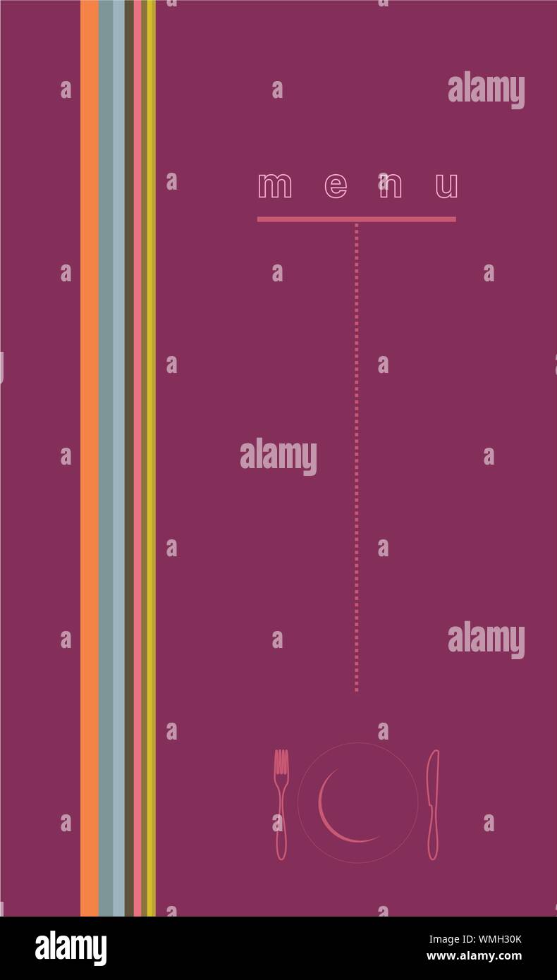 violet menu cover design Stock Vector Image & Art - Alamy