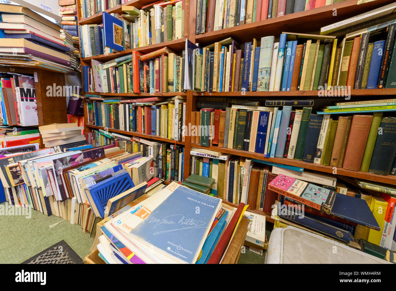 Book shop interior hi-res stock photography and images - Alamy