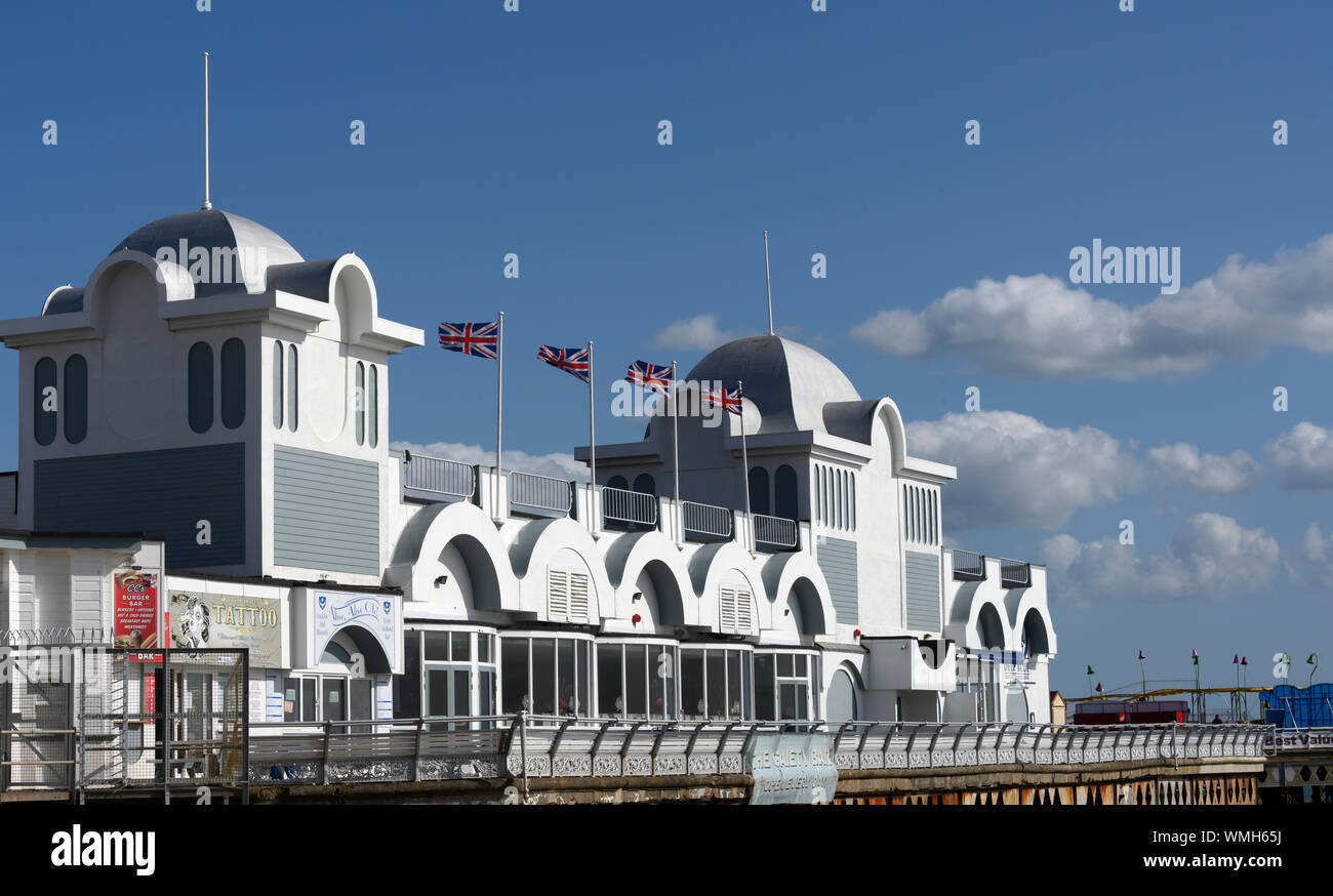 Main structure of South Parade Pier, Southsea, Portsmouth, Hampshire ...