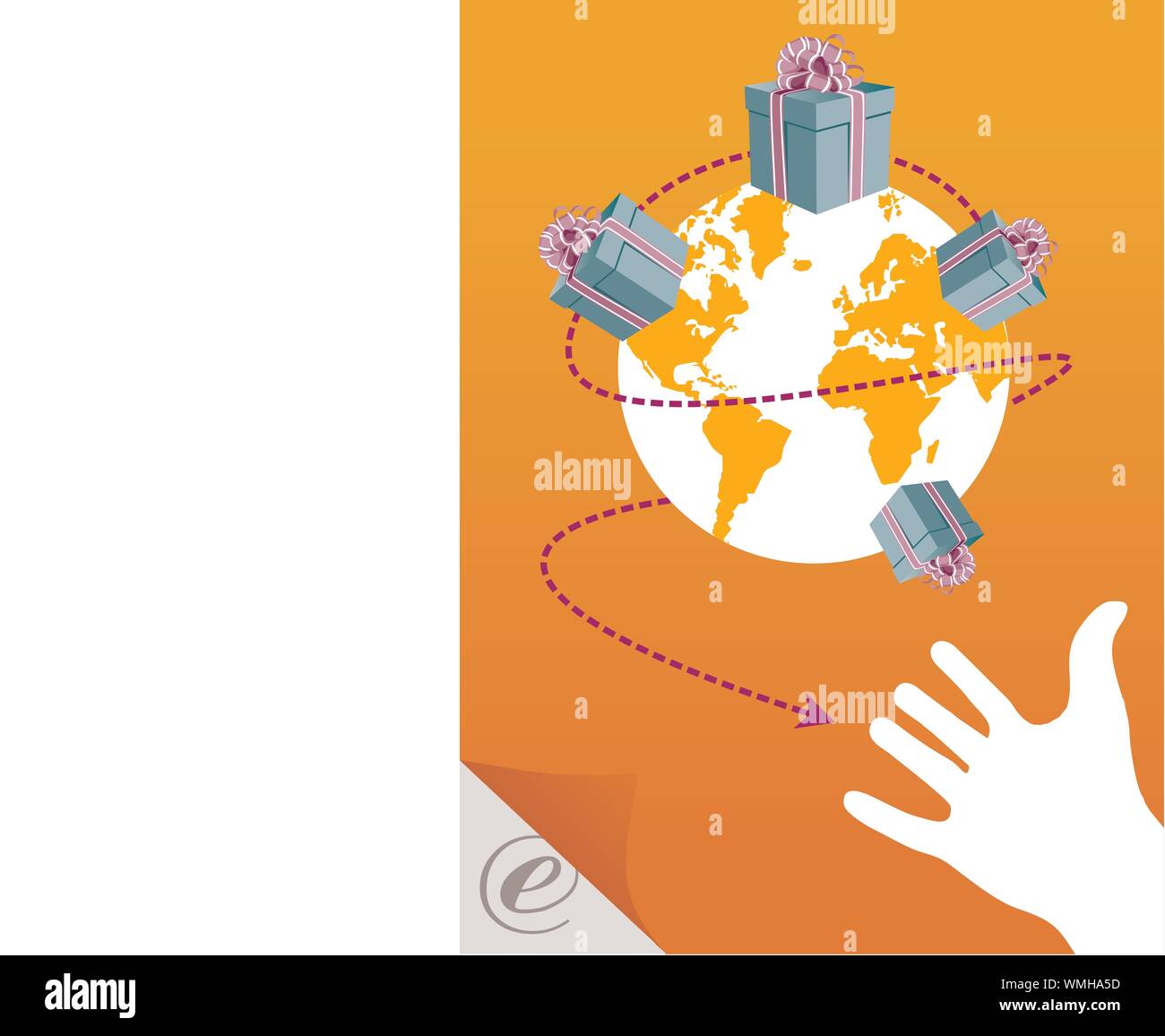 World of commerce Stock Vector Images - Alamy