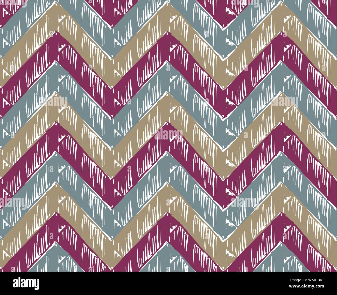 Zigzag brown lines hi-res stock photography and images - Alamy