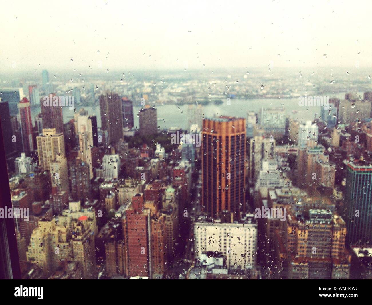 Manhattan view from window hi-res stock photography and images - Alamy