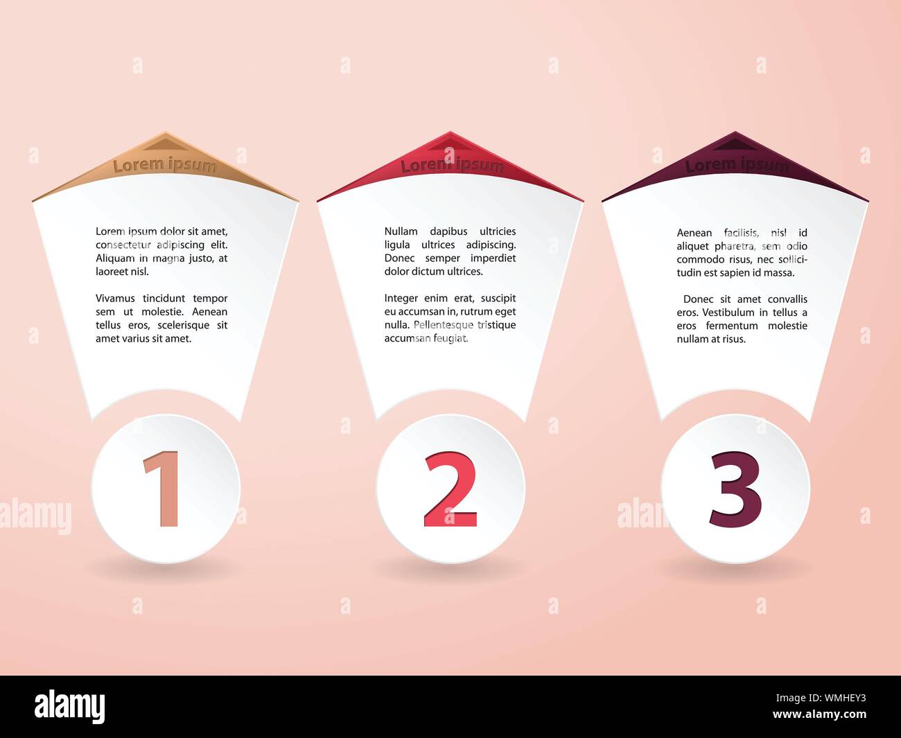 Infographic elements with numbers Stock Vector Image & Art - Alamy