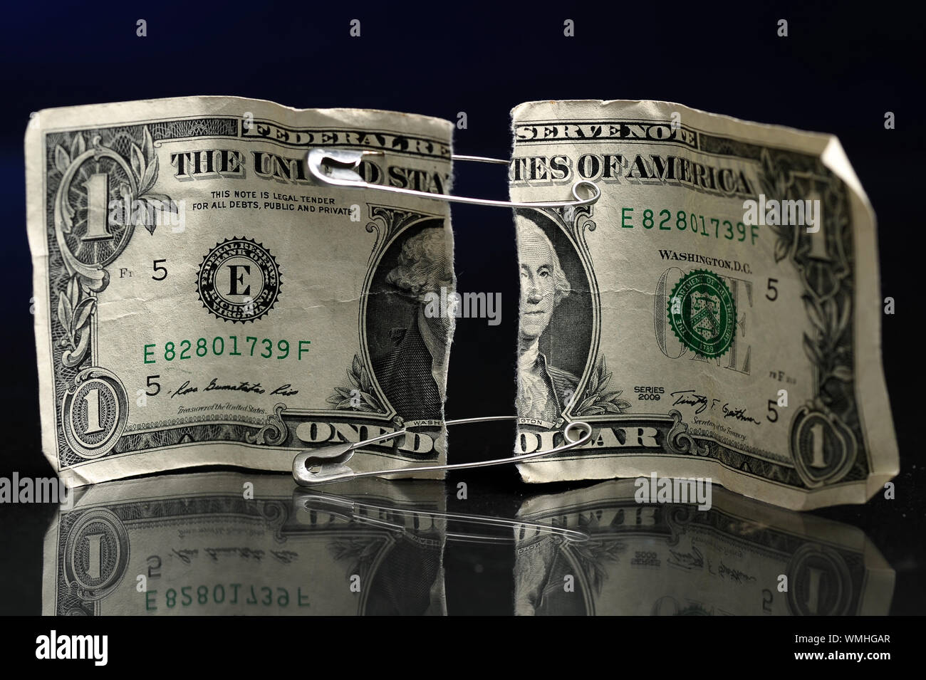 American paper currency note hi-res stock photography and images - Alamy