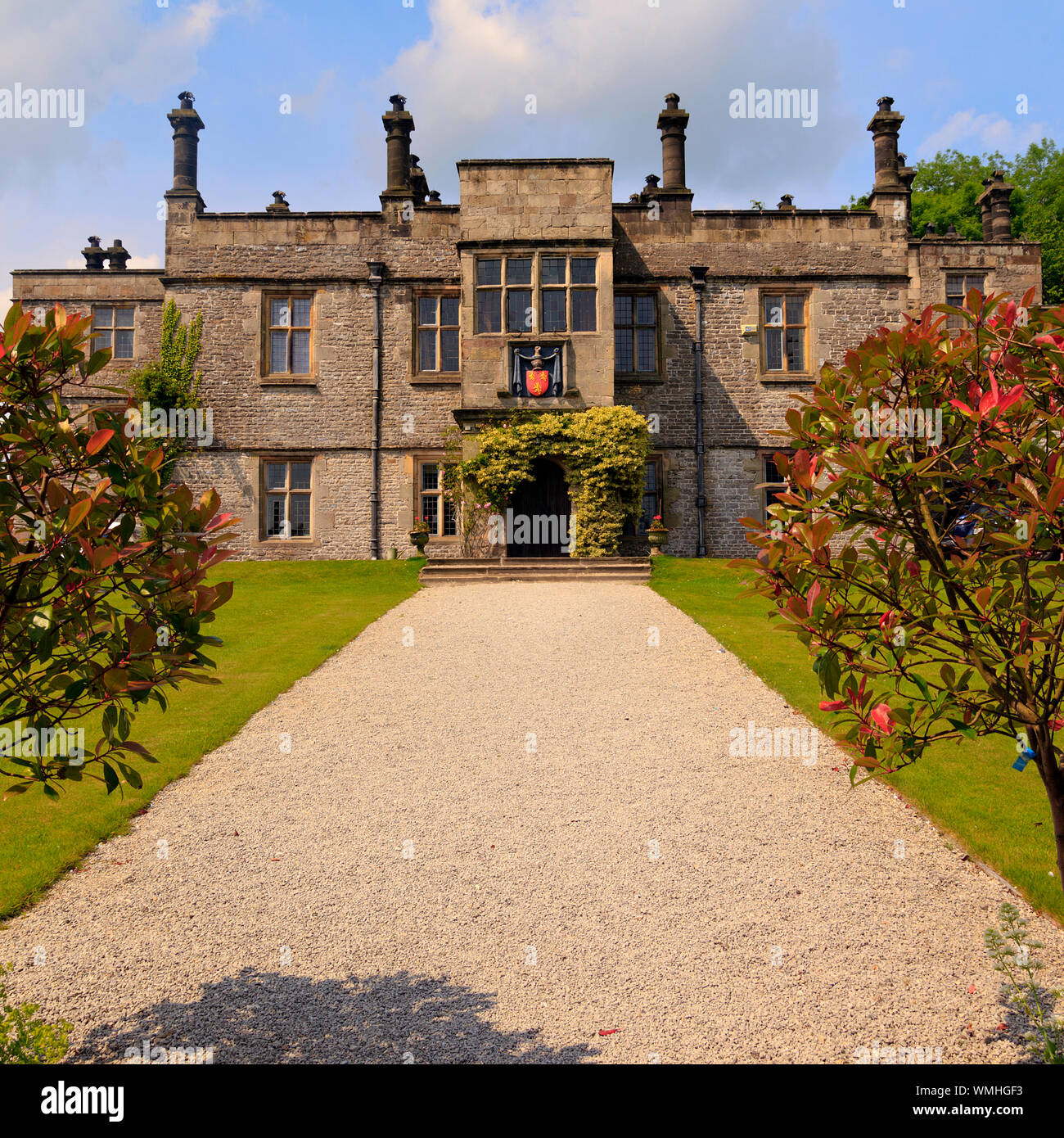 Tissington Hall Derbyshire Stock Photo - Alamy