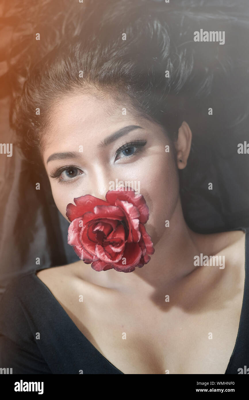 Young rose petal hi-res stock photography and images - Alamy