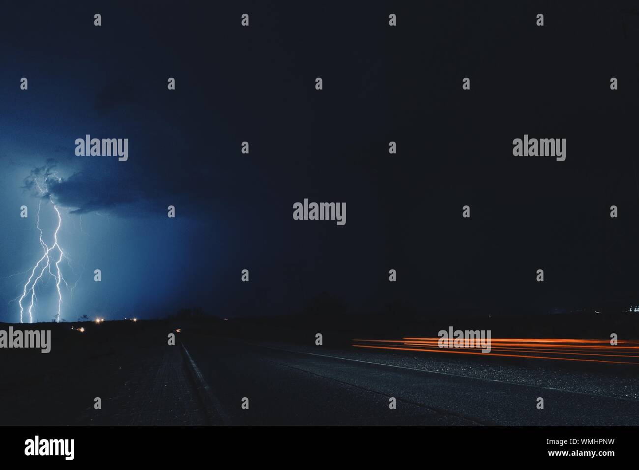 Trail of lightning hi-res stock photography and images - Alamy