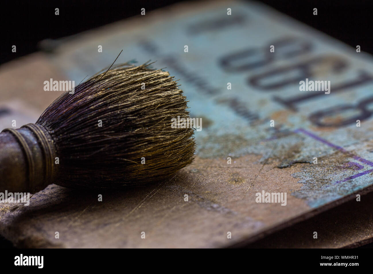 Old Artist Brush High Resolution Stock Photography and Images - Alamy