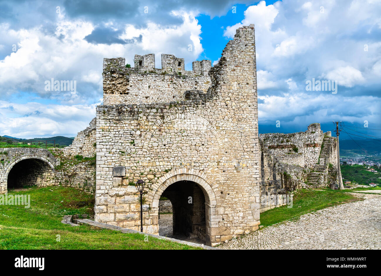 Berat castle hi-res stock photography and images - Alamy