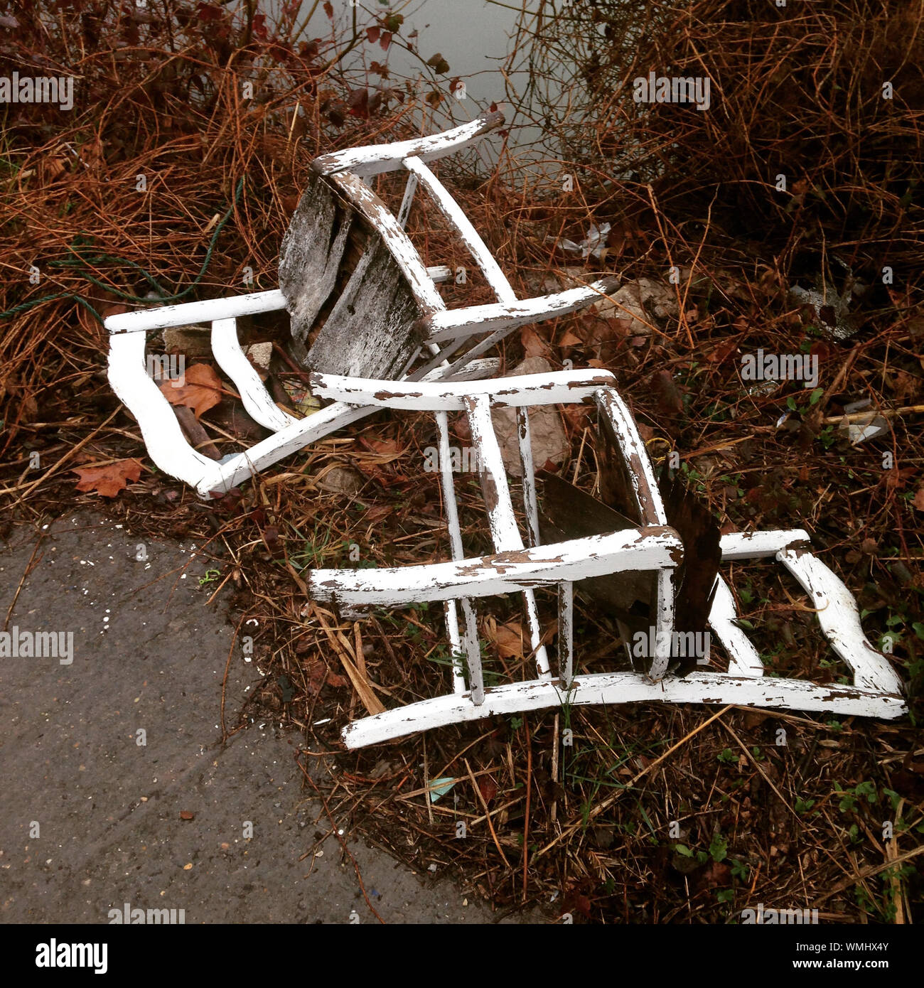Broken Chairs High Resolution Stock Photography and Images - Alamy