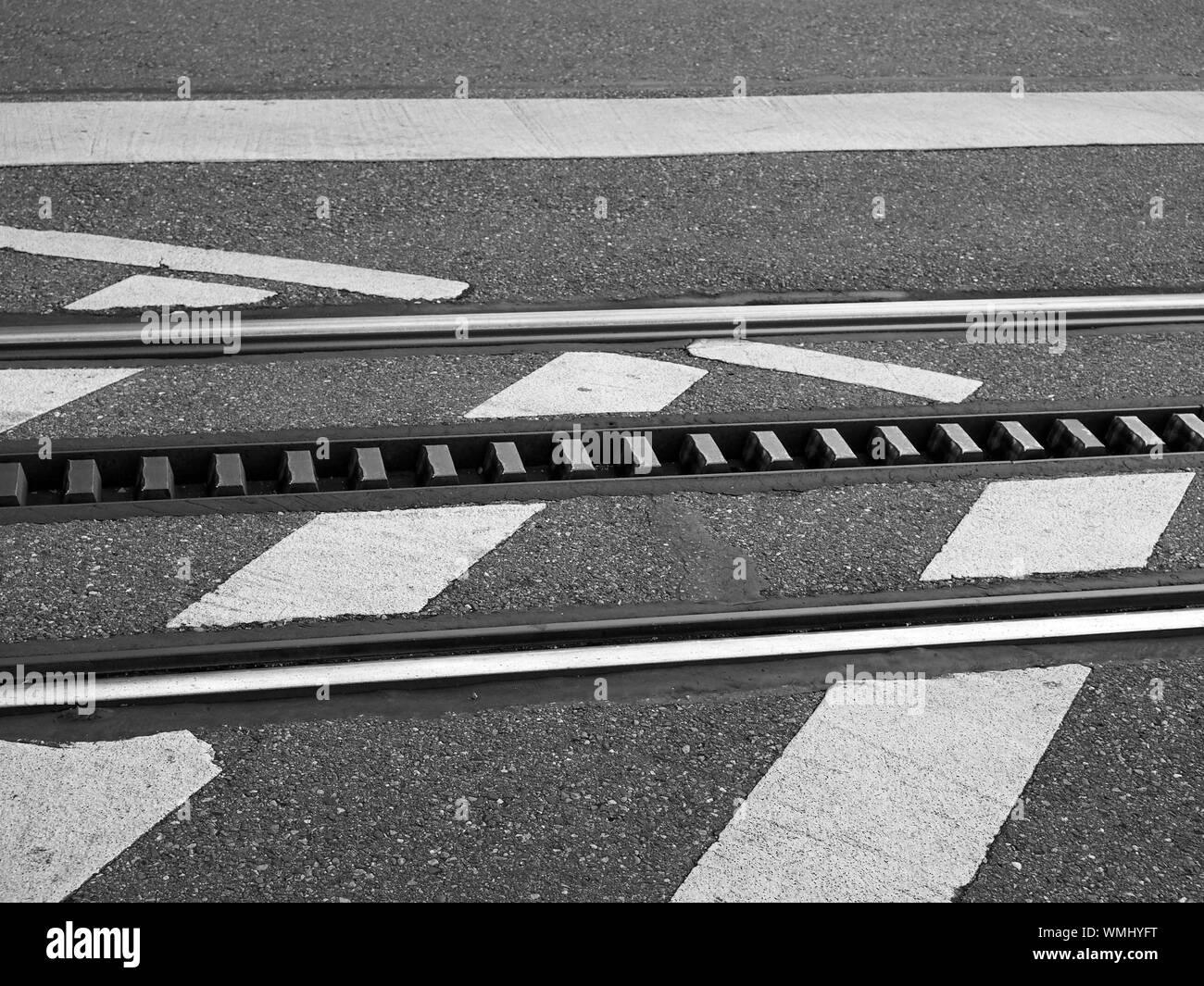 Zebra way Black and White Stock Photos & Images - Alamy