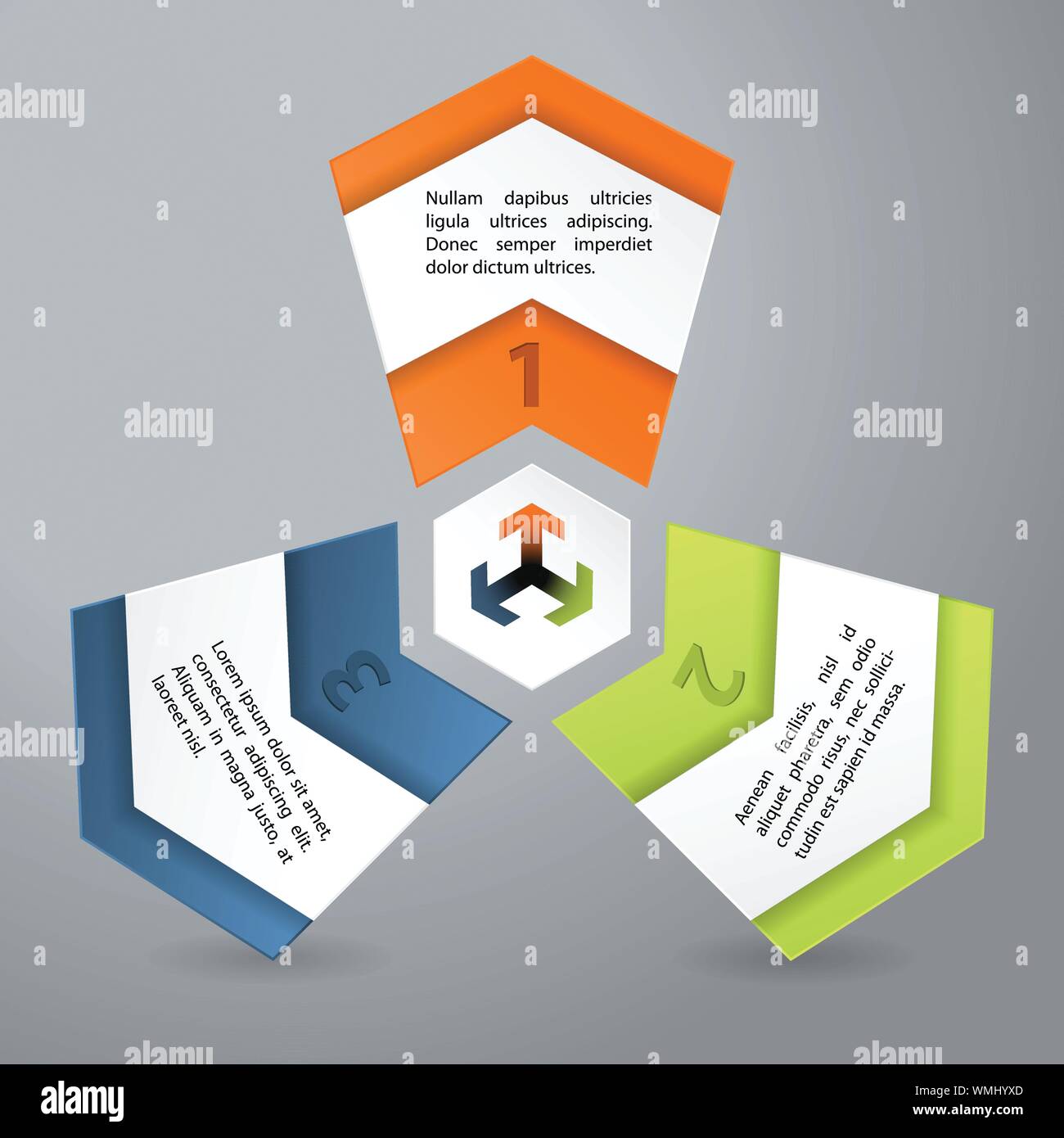 Infographics chart with cool shape Stock Vector Image & Art - Alamy
