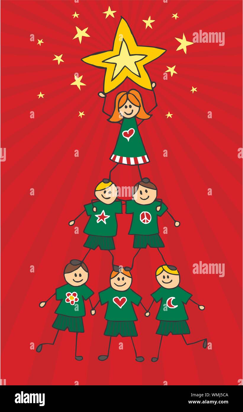 Climb boy tree Stock Vector Images - Alamy