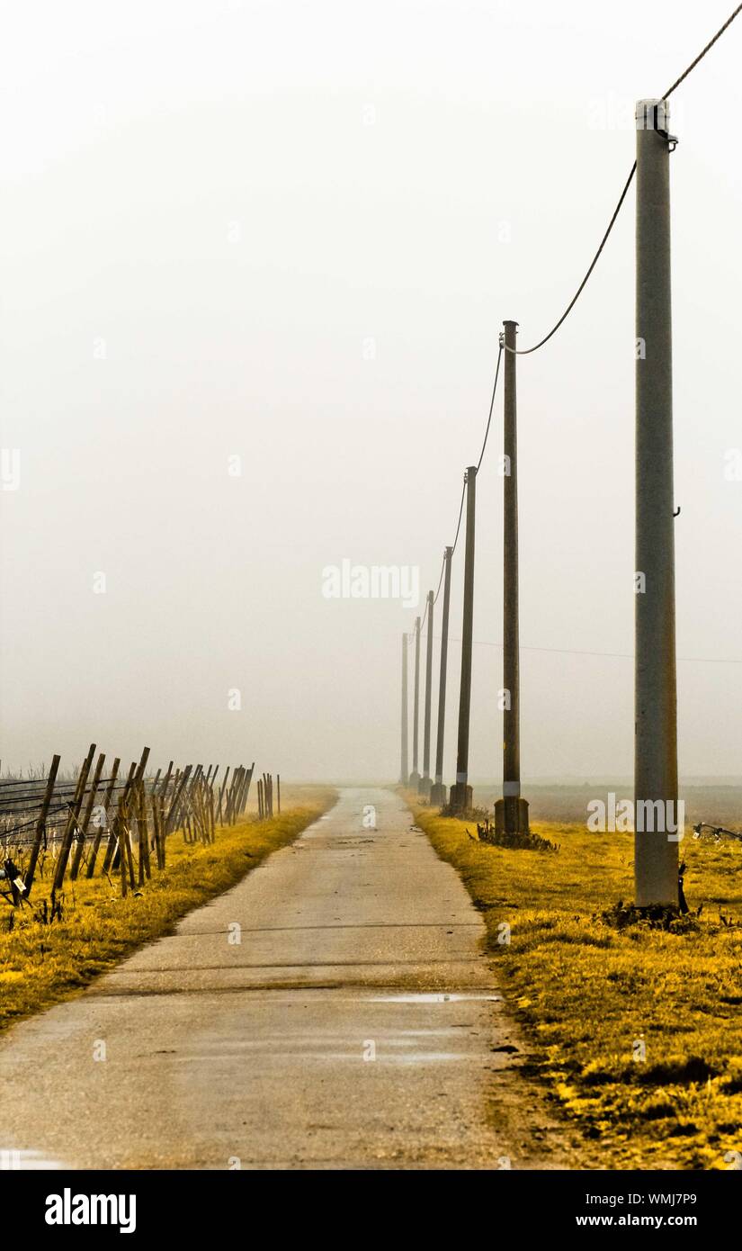 Empty poles hi-res stock photography and images - Alamy