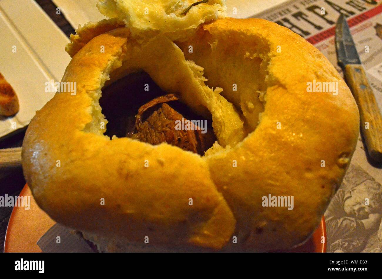 Oven baked meat hi-res stock photography and images - Alamy