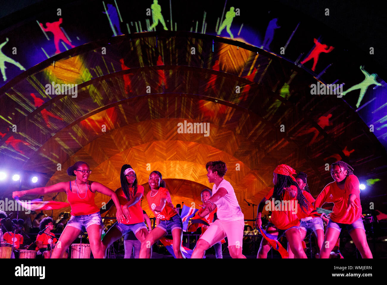 Camp Harbor View inner city children summer camp performers, Hatch ...