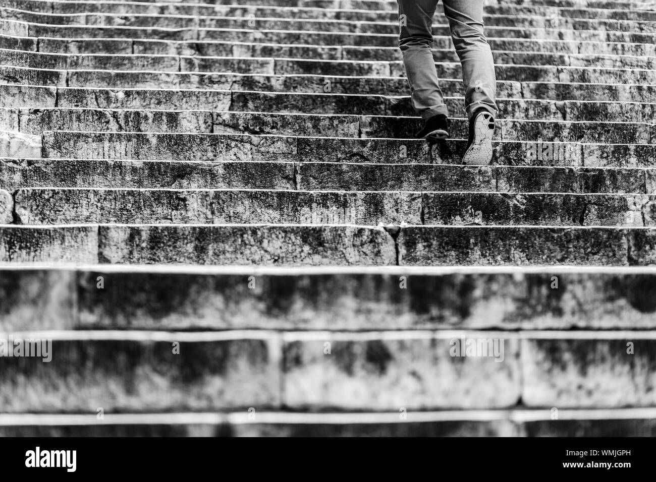 Person walking steps human body part hi-res stock photography and ...