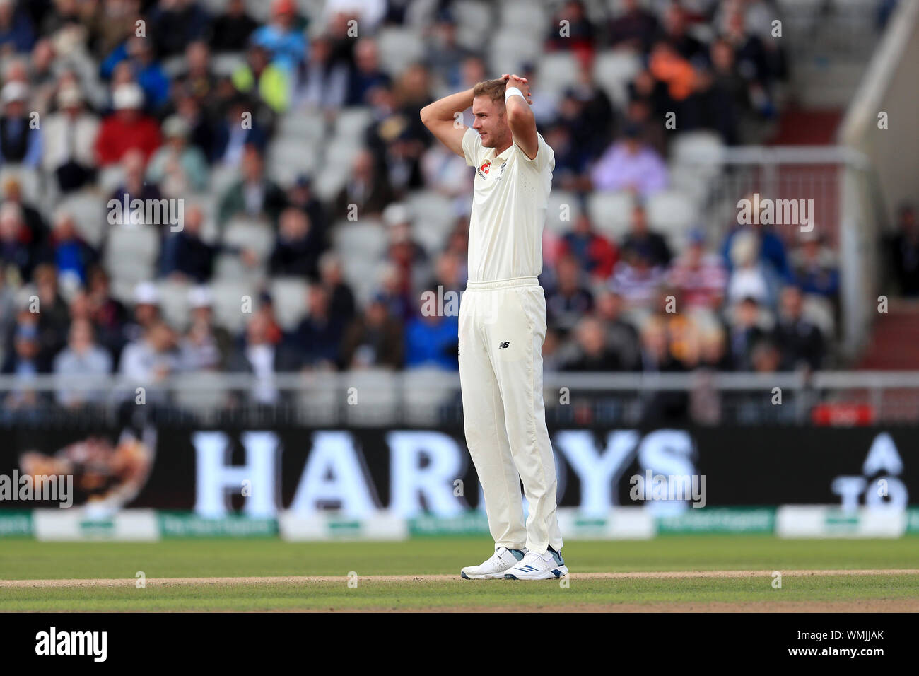 England's Stuart Broad looks dejected after Australia's Tim Paine (not ...