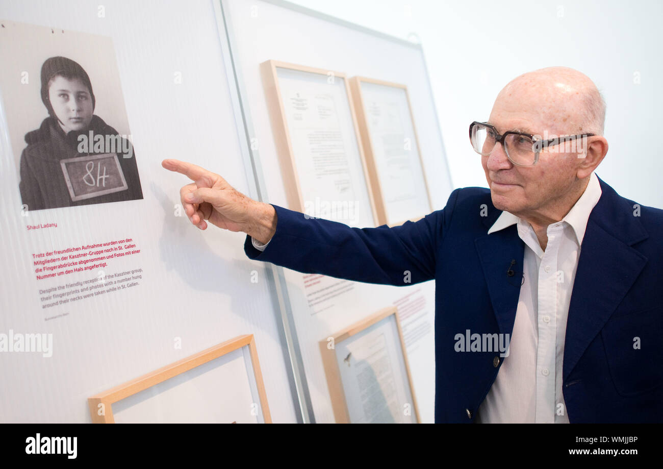 Bergen, Germany. 05th Sep, 2019. Holocaust survivor and Israeli ...