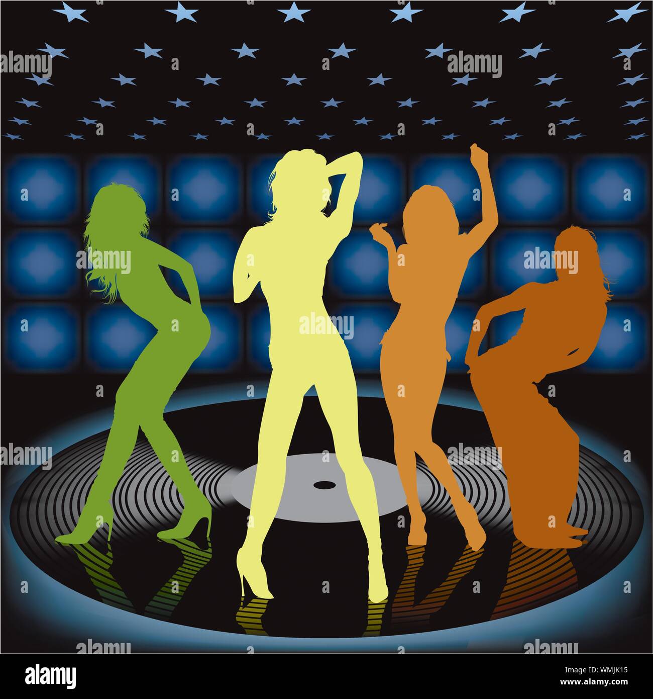 Showgirls Stock Vector Images - Alamy