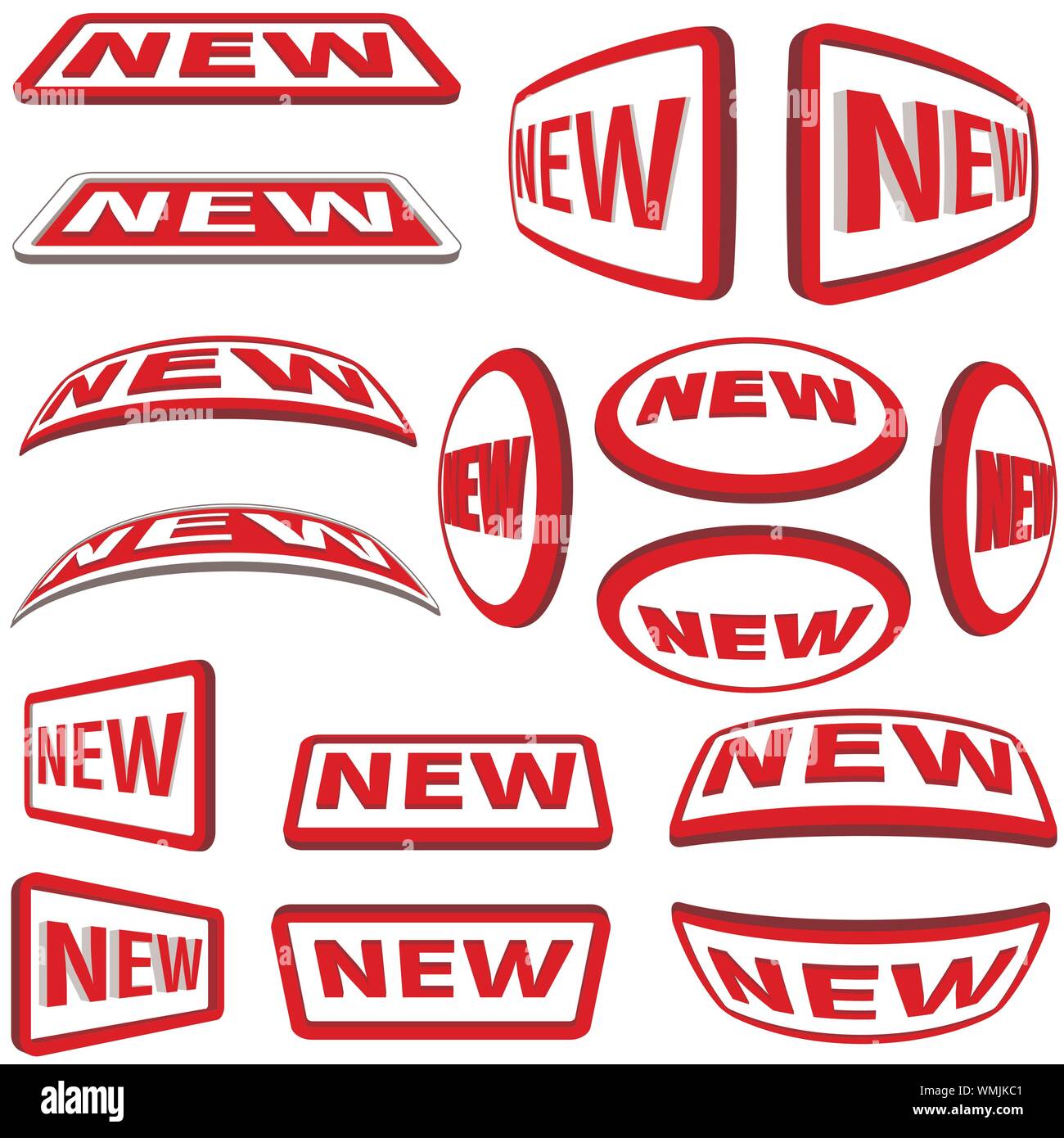 New Label Icons Stock Vector Image & Art - Alamy