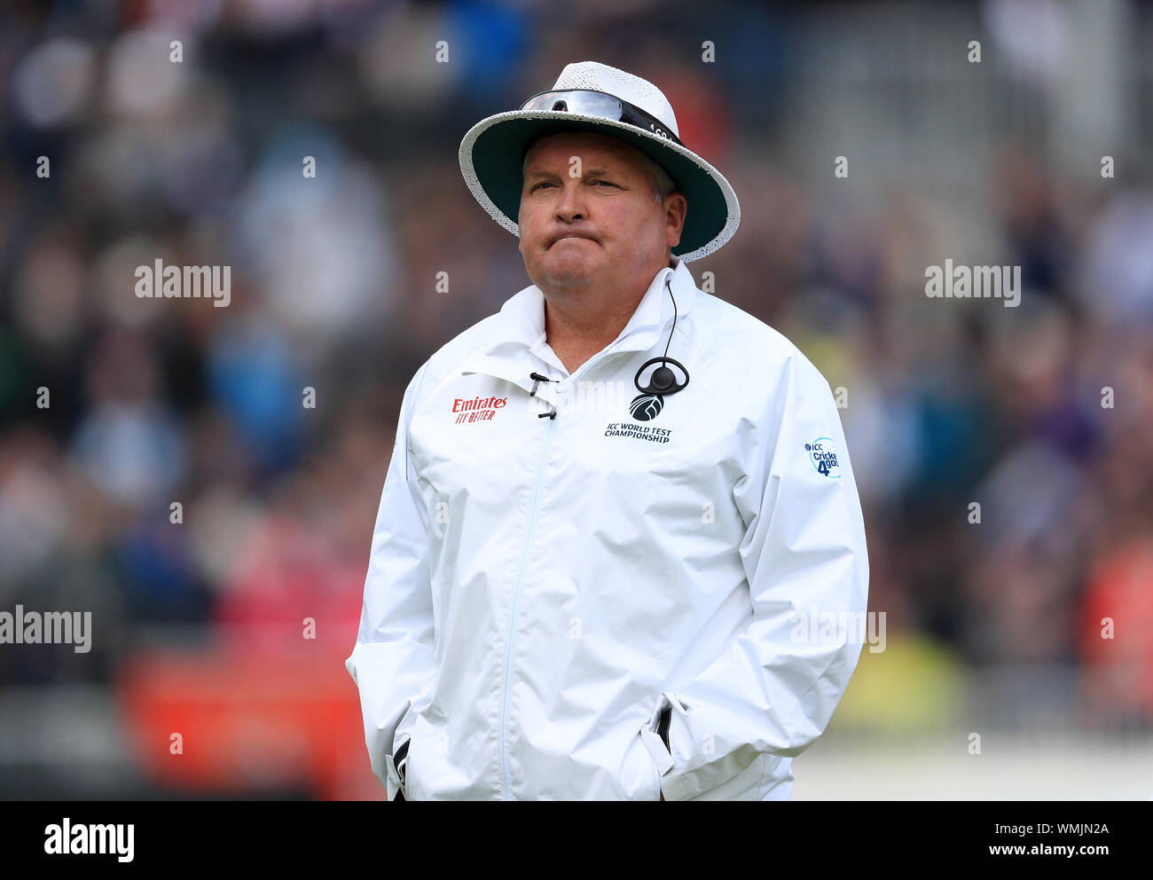 Umpire Marais Erasmus during day two of the fourth Ashes Test at ...