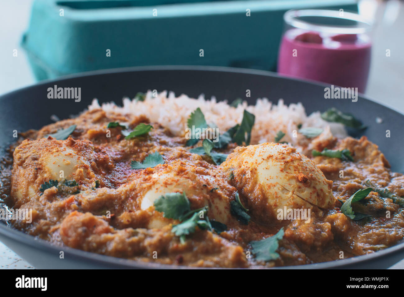 Indian egg curry hi-res stock photography and images - Alamy