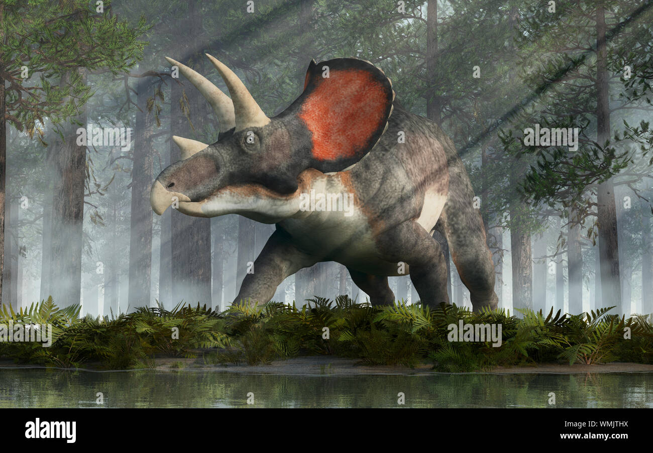 Triceratops was ceratopsian dinosaur that was a frilled and horned ...