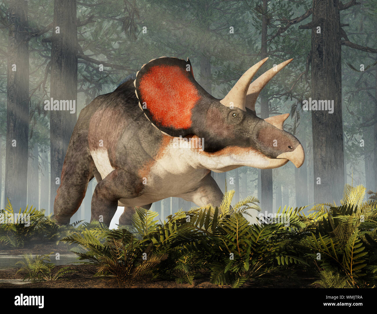 Triceratops was ceratopsian dinosaur that was a frilled and horned ...