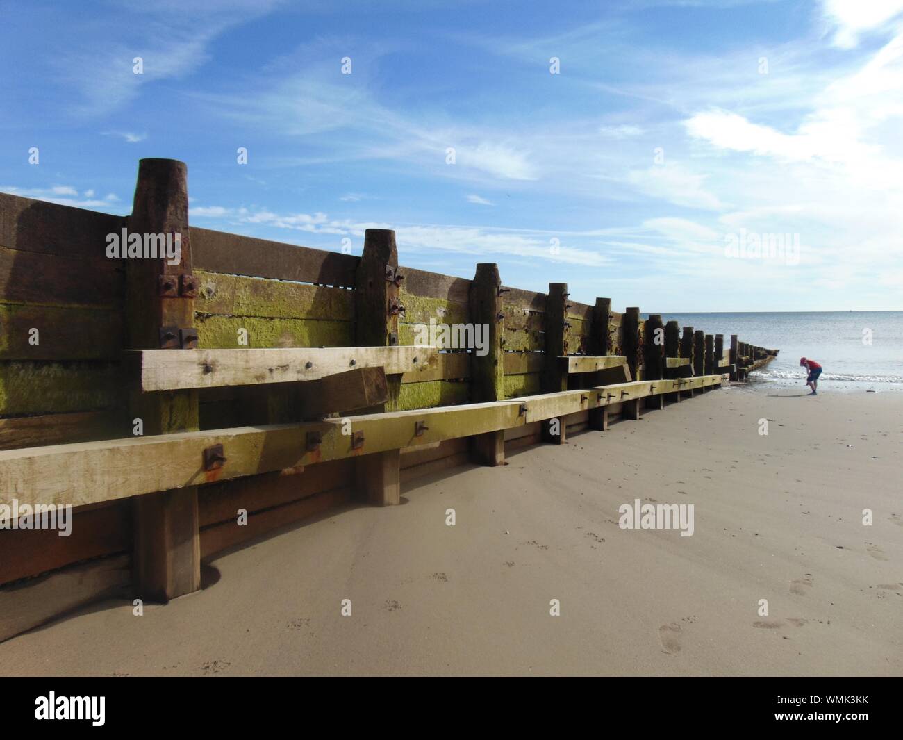 Built Structure On Beach Stock Photo - Alamy