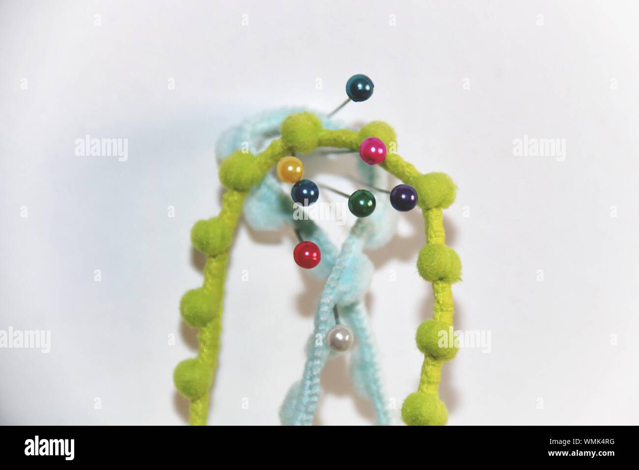 Sewing pins white background hi-res stock photography and images - Alamy