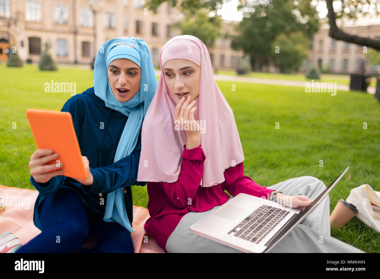 Surprised reading hi-res stock photography and images - Alamy