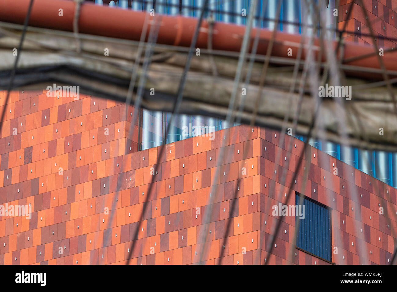 The new MAS building in Antwerp is a tourist attraction Stock Photo - Alamy