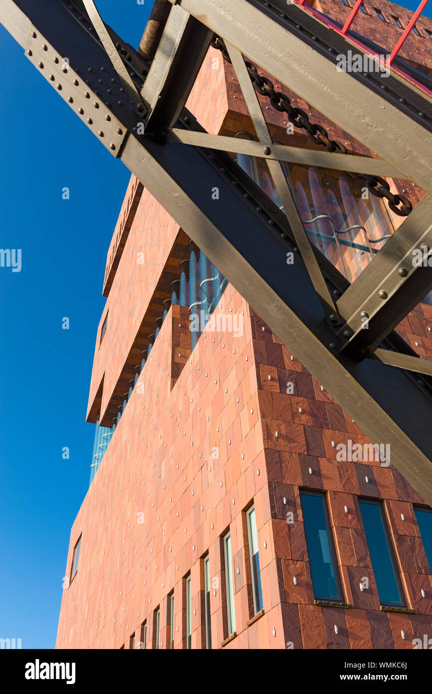 The new MAS building in Antwerp is a tourist attraction Stock Photo - Alamy