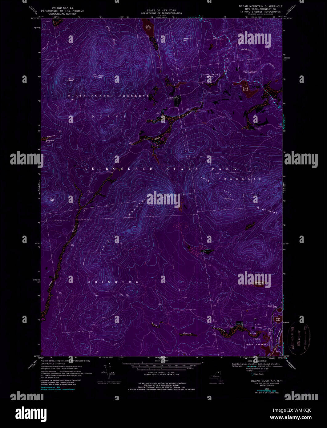 Map of debar hi-res stock photography and images - Alamy