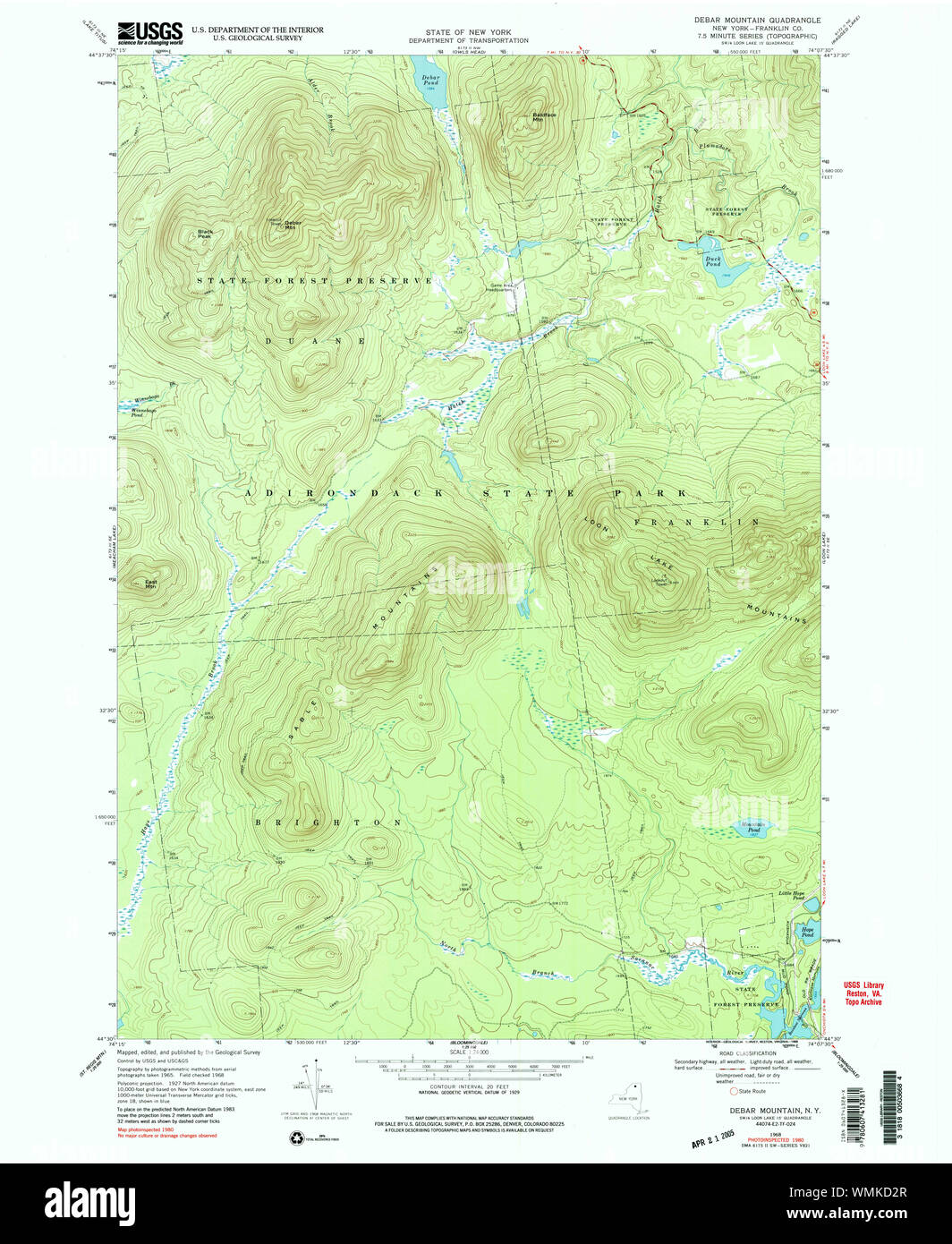Map of debar hi-res stock photography and images - Alamy