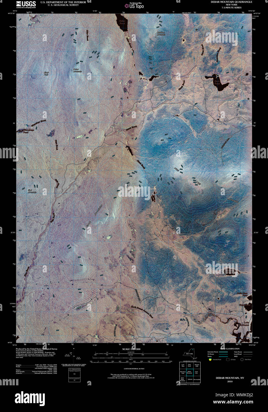 Map of debar hi-res stock photography and images - Alamy